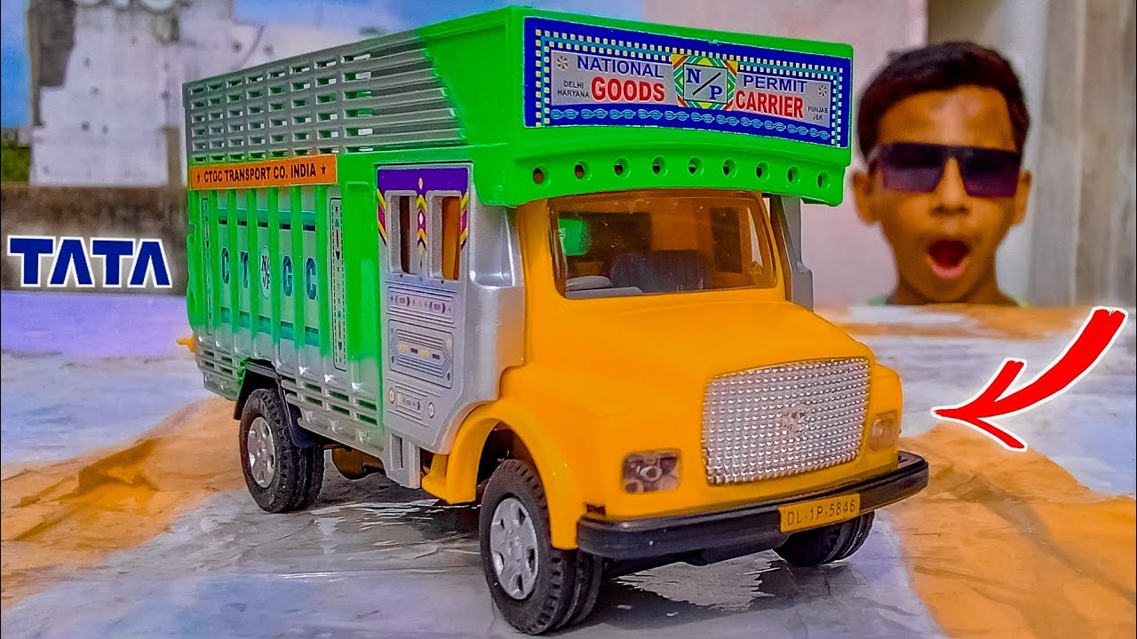 Diecast Truck INTO RC TATA 1613 Truck Finally i Build - Toy Unbox Wala ...