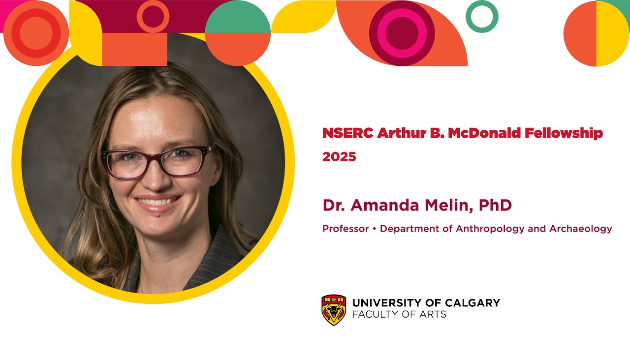 Dr. Amanda Melin wins the NSERC Arthur B. McDonald Fellowship Award ...