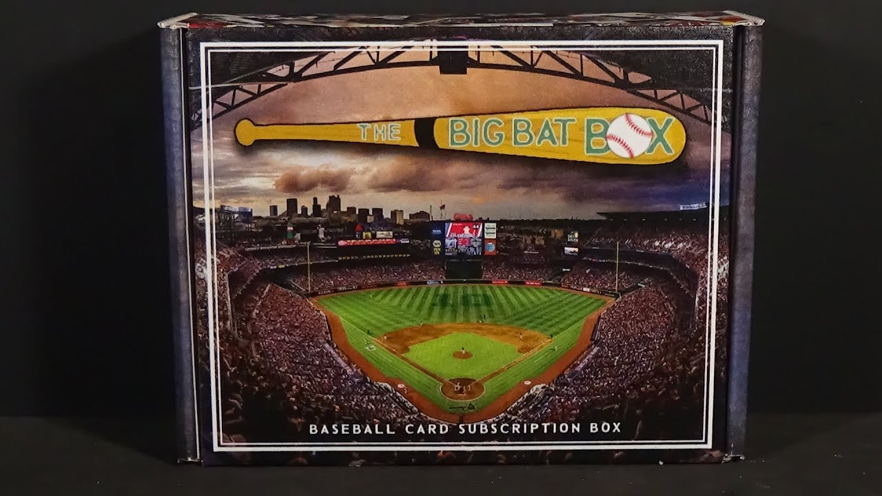 The Big Bat Box Baseball January Subscription Box Break! - YouTube