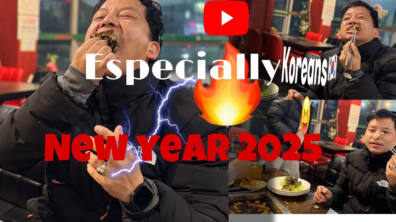 New year 2025 especially celebrate with friends at South Korea 🇰🇷 ️😜 - YouTube