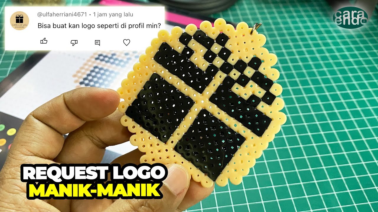 DIY Beads : Request Logo Manik-manik - YouTube