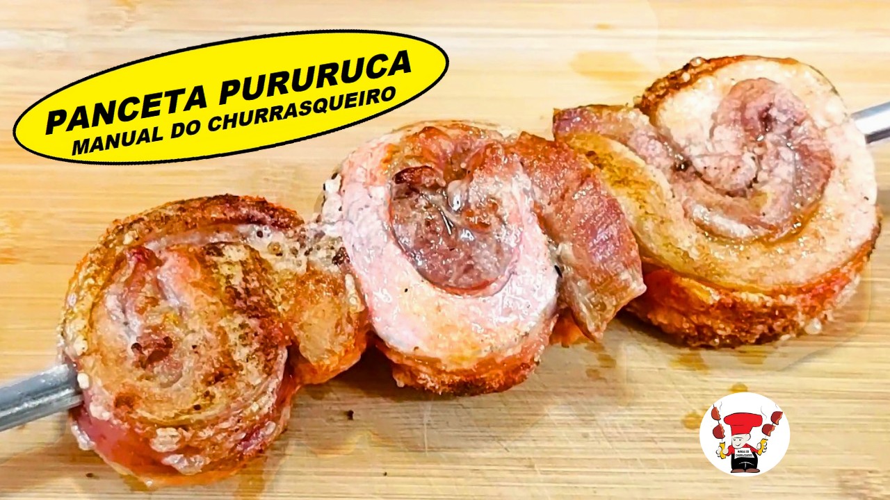 Como Fazer Panceta Enrolada no Espeto Churrasco Perfeito - YouTube