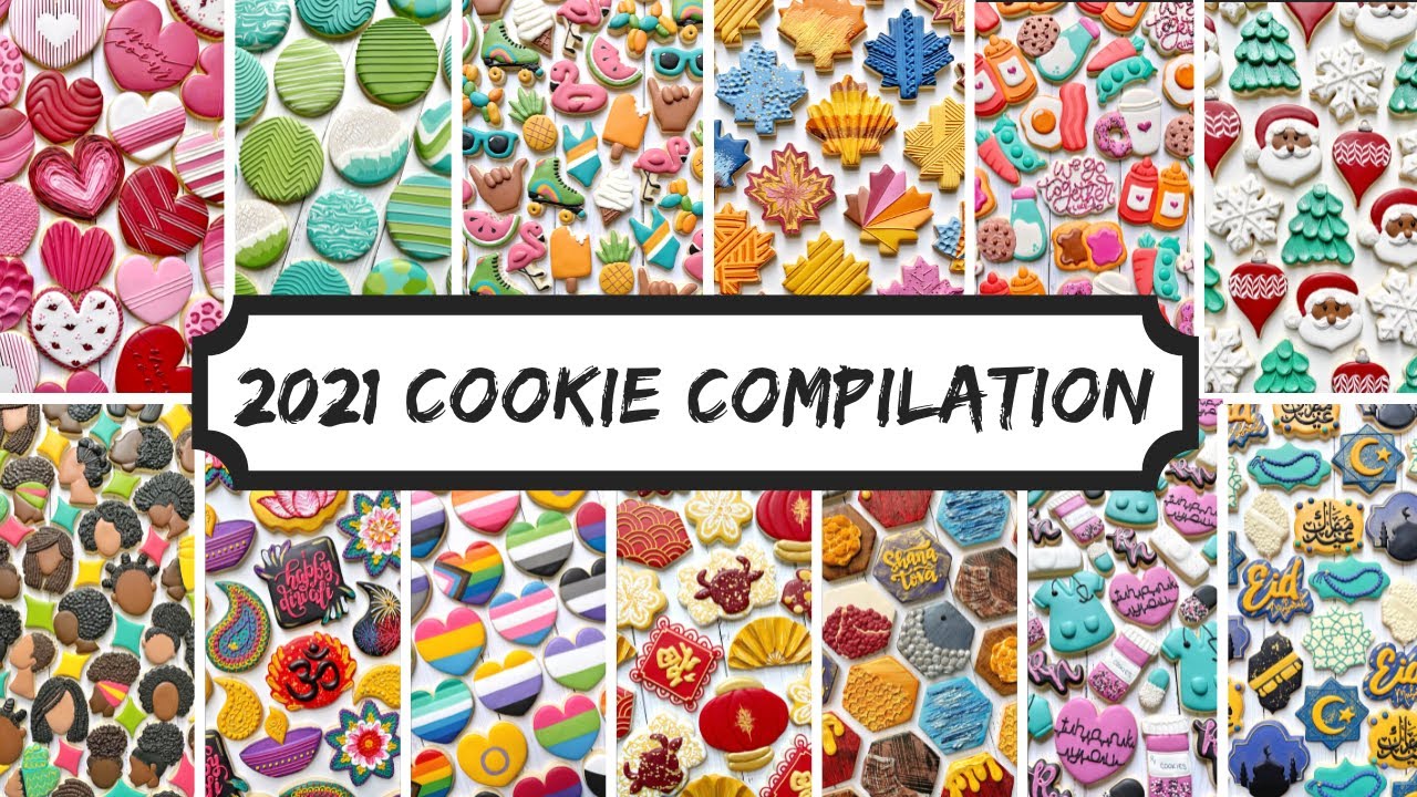 Every cookie I made in 2021 ~ EPIC Satisfying Cookie Decorating ...