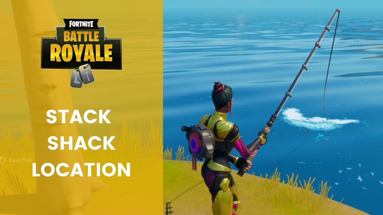 FORTNITE: Catch A Weapon At Stack Shack Guide & Location - YouTube