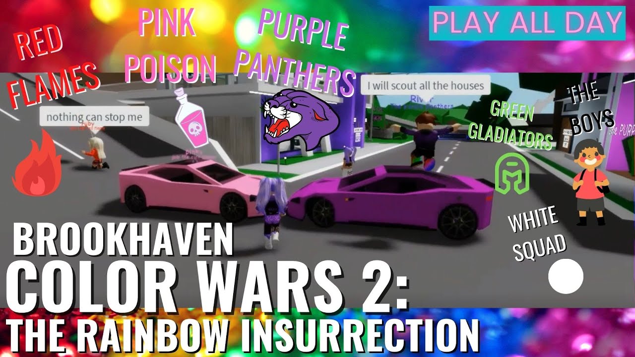 🎨 BROOKHAVEN COLOR WARS 2: THE RAINBOW INSURRECTION - YouTube