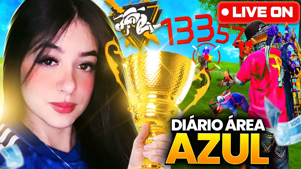 🔴 FREE FIRE - AO VIVO 🔴 O MELHOR DIARIO É O DA AZ!!! - LIVE ON MARI ...