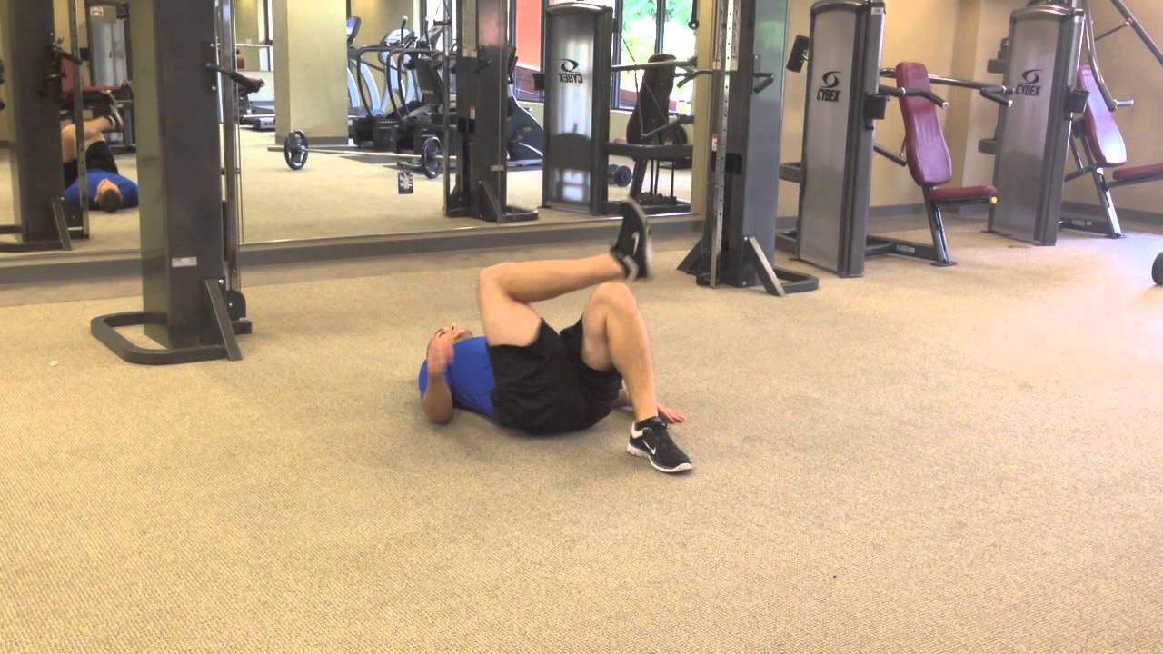 Static Glute Stretches - YouTube