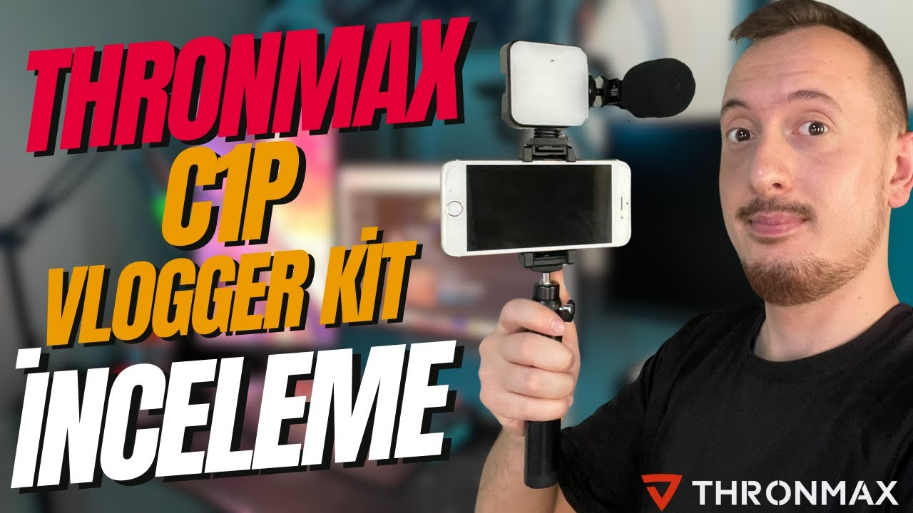 THRONMAX C1P Vlogger Kit Detaylı İnceleme - YouTube