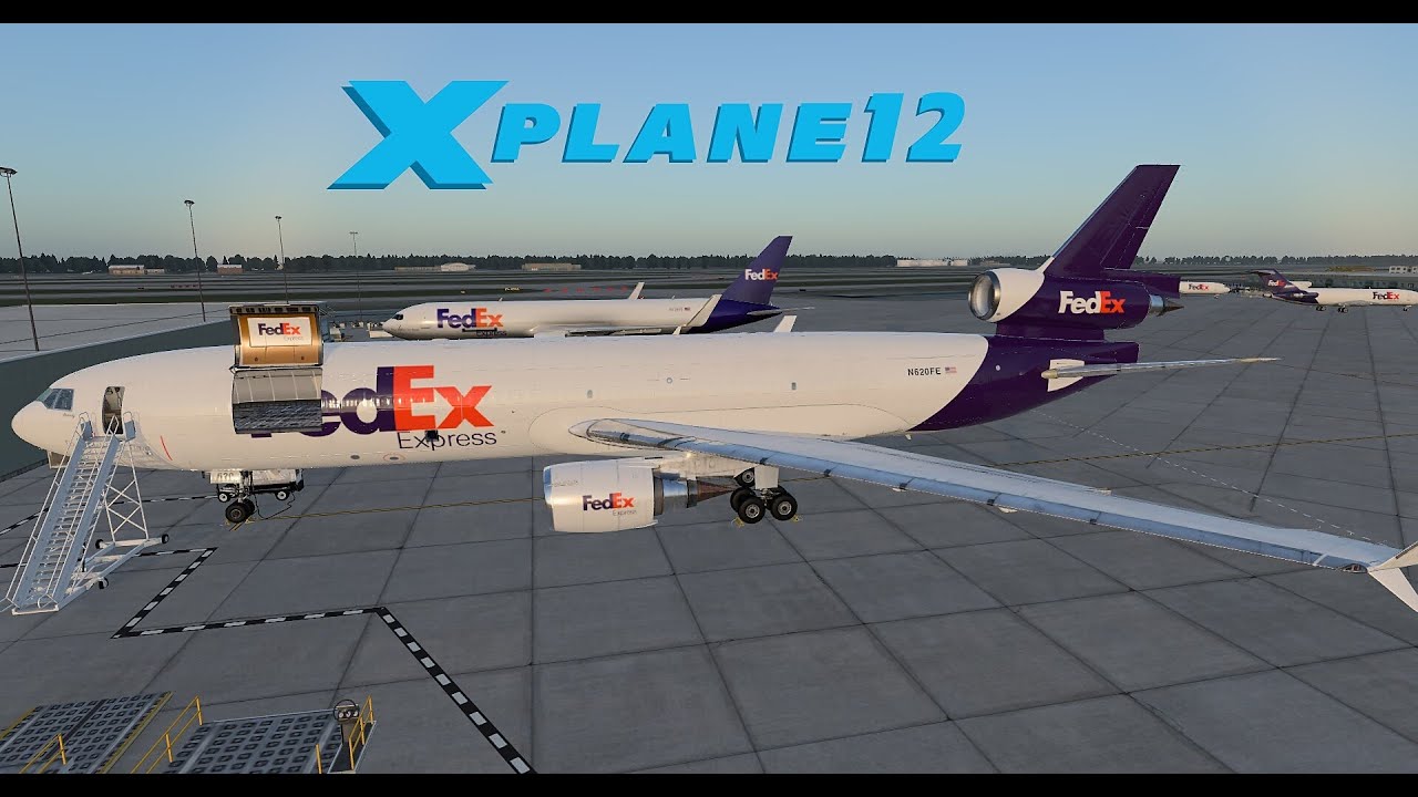 X-Plane 12 Beta ROTATE MD11 v1.05 Late Night Cargo Ops Live - YouTube