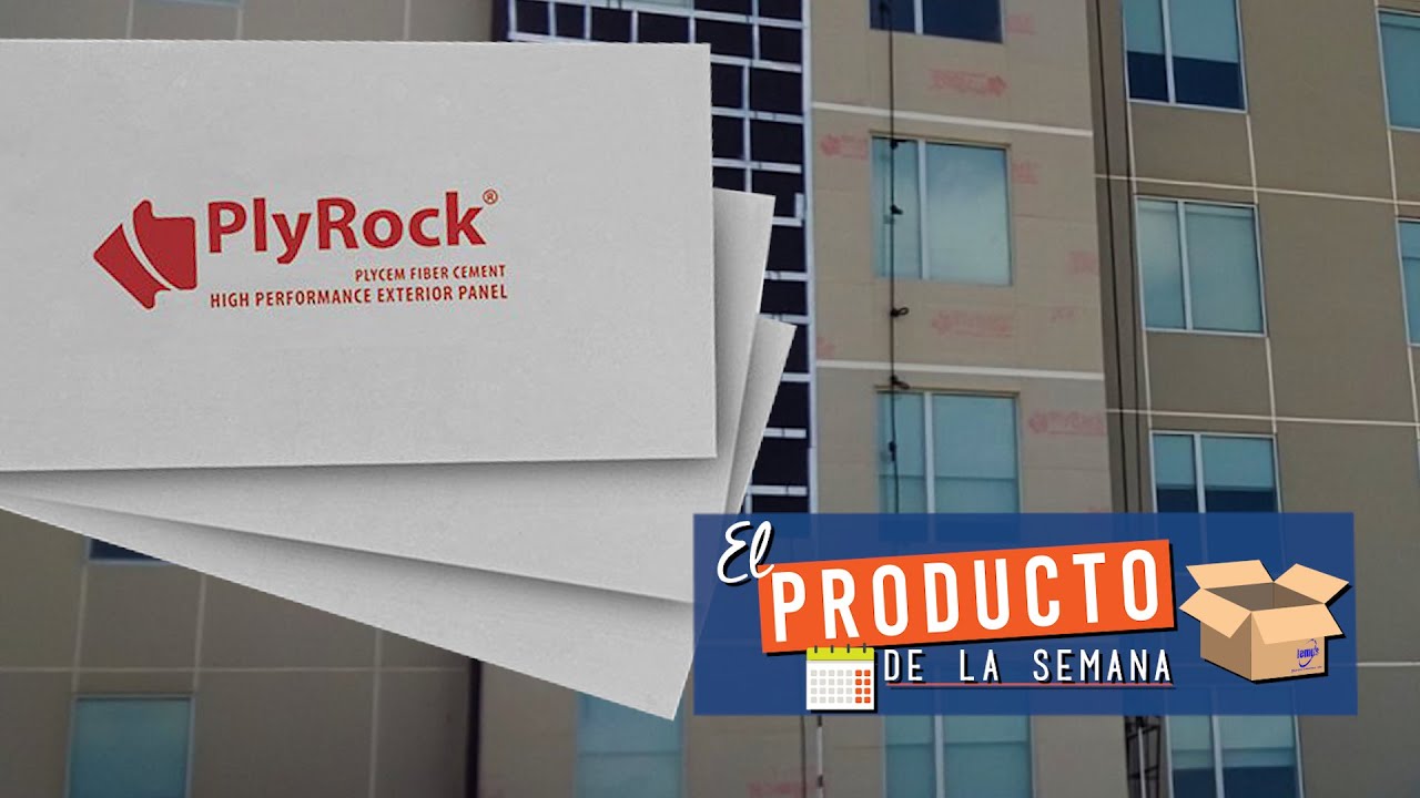 "El Producto de la Semana" - PlyRock® de Plycem® - YouTube