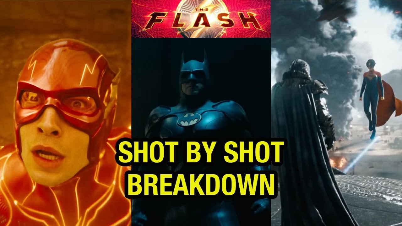 The Flash Trailer Breakdown - Shot by Shot - All Easter Eggs and ...