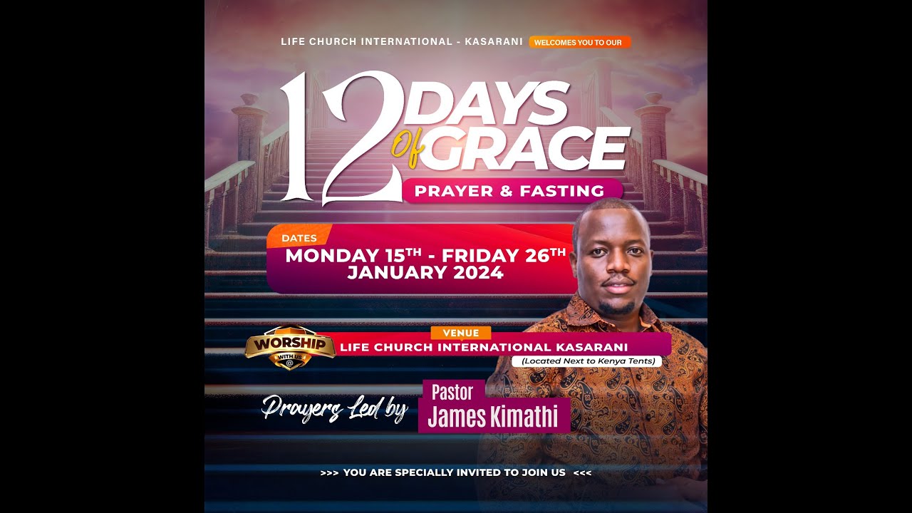 PRAYER SERVICE || DAYS OF GRACE || DAY 7 - YouTube