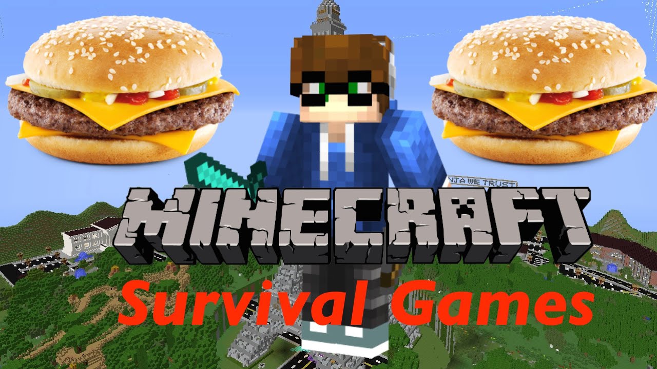 Minecraft Survival Games (NSG) #66 - The Quarter Pounder Challenge ...