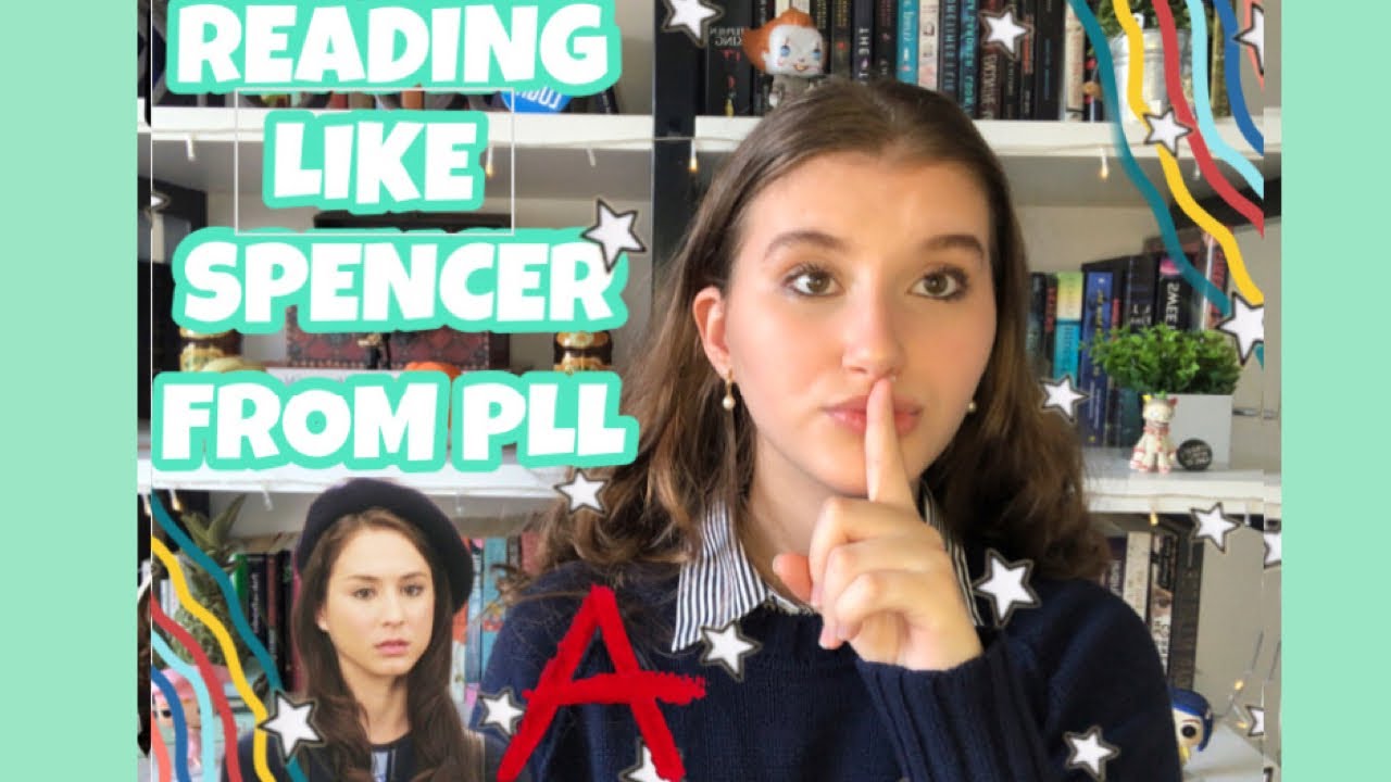 READING LIKE SPENCER FROM PLL FOR A WEEK! - YouTube