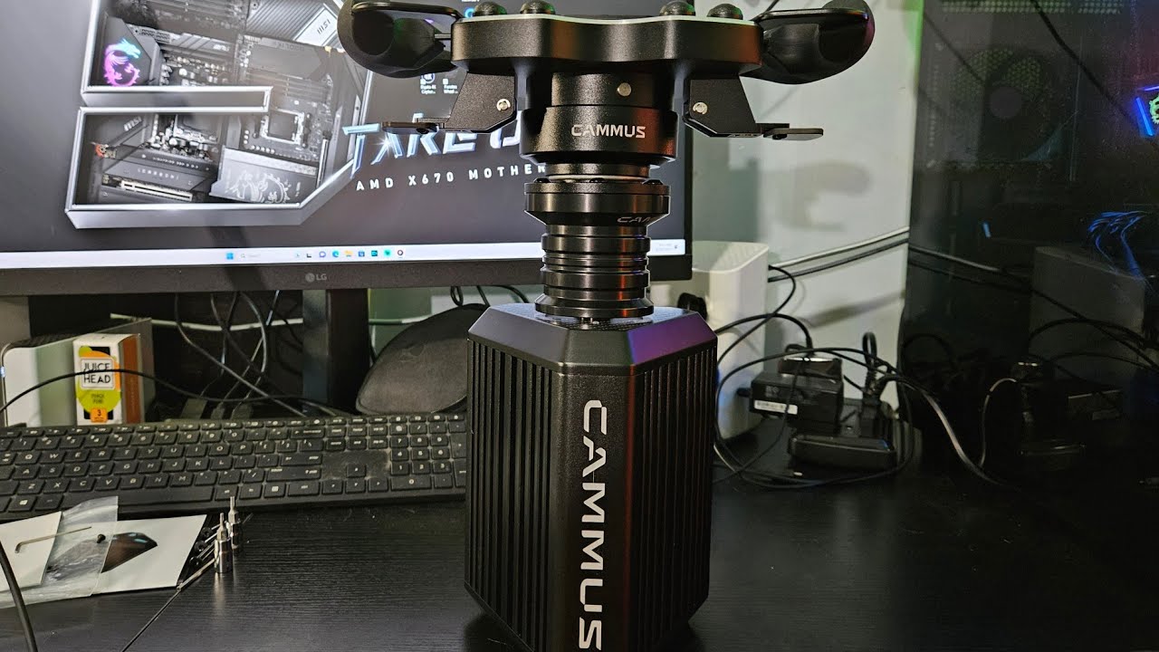 CAMMUS LP8 8NM DD Wheelbase & GTS Wheel, Unboxing Setup, & First ...