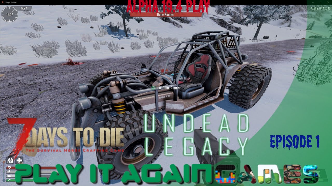 7 Days to Die: Undead Legacy Mod Play: E1 - YouTube