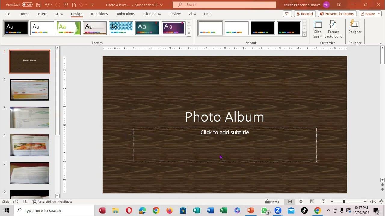 HOW TO CONVERT POWERPOINT PRESENTATION TO PDF - YouTube