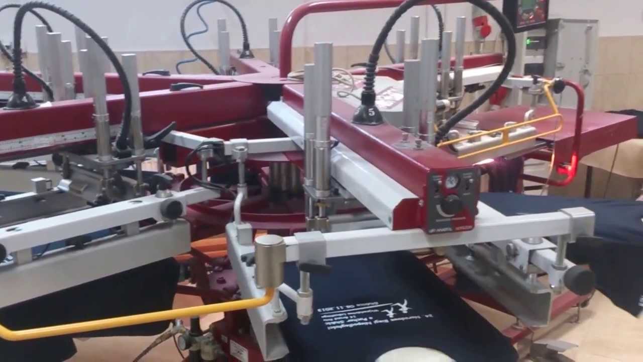 Sitodruk Screen Printing Anatol Horizon - YouTube