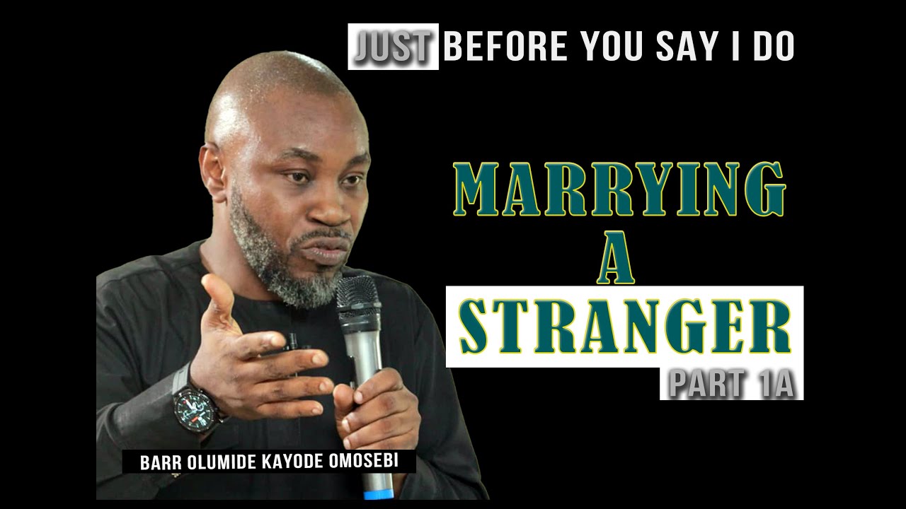 MARRYING A STRANGER PART 1A.JB4YSID - YouTube