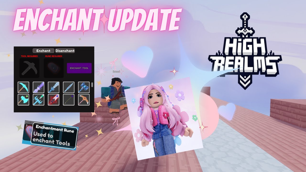Roblox High Realms Enchant Update - YouTube