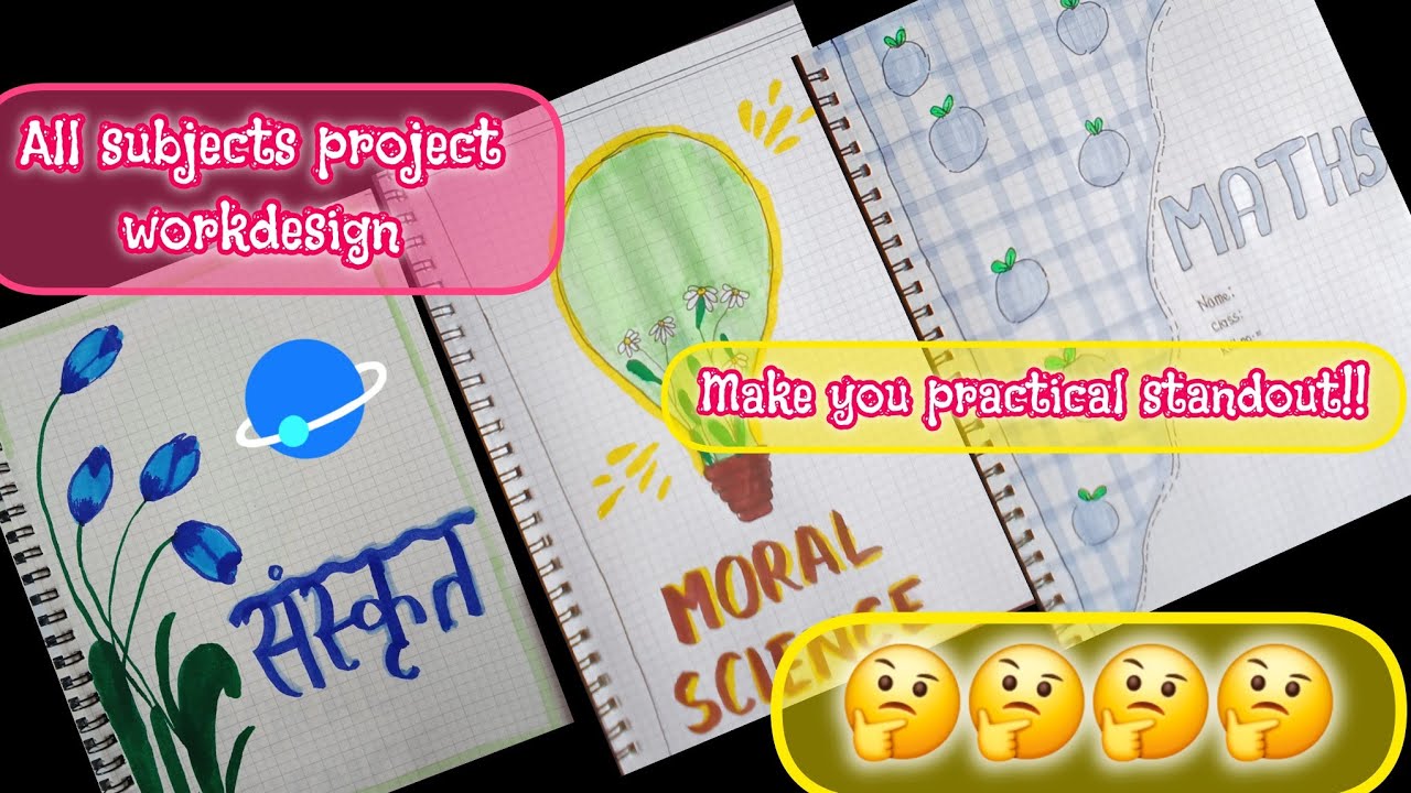 Math Frontpage design||MORAL SCIENCE FRONTPAGE ||Borderdesigns |Title ...