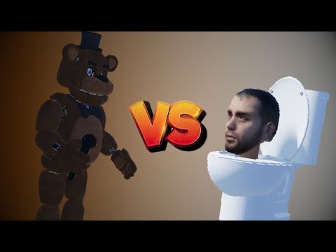 [SFM FNaF] Freddy Fazbear VS Skibidi toilet