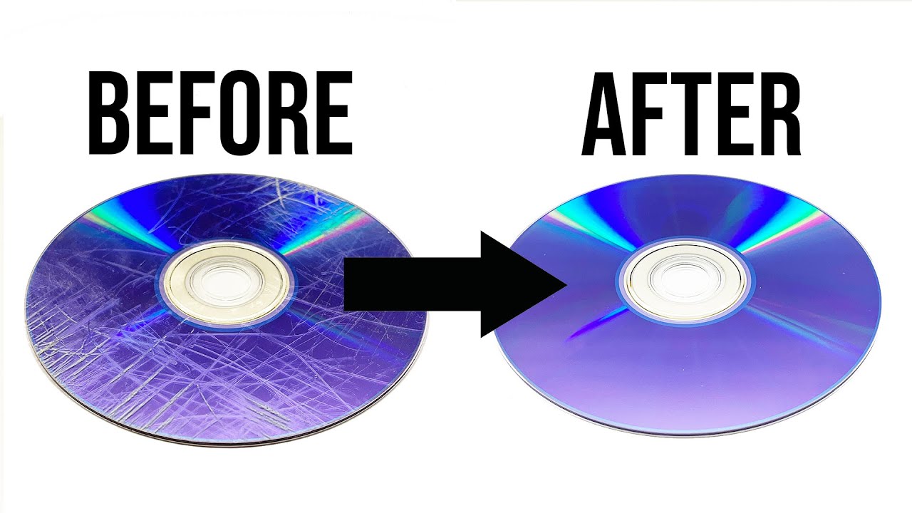 DVD Scratch Repair - YouTube