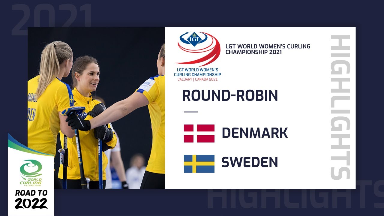 Highlights of Denmark v Sweden - Round Robin - LGT World Women's ...