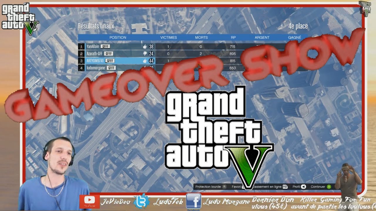 GameOver Show 12.09.15 GTA V avec les copains ! - YouTube