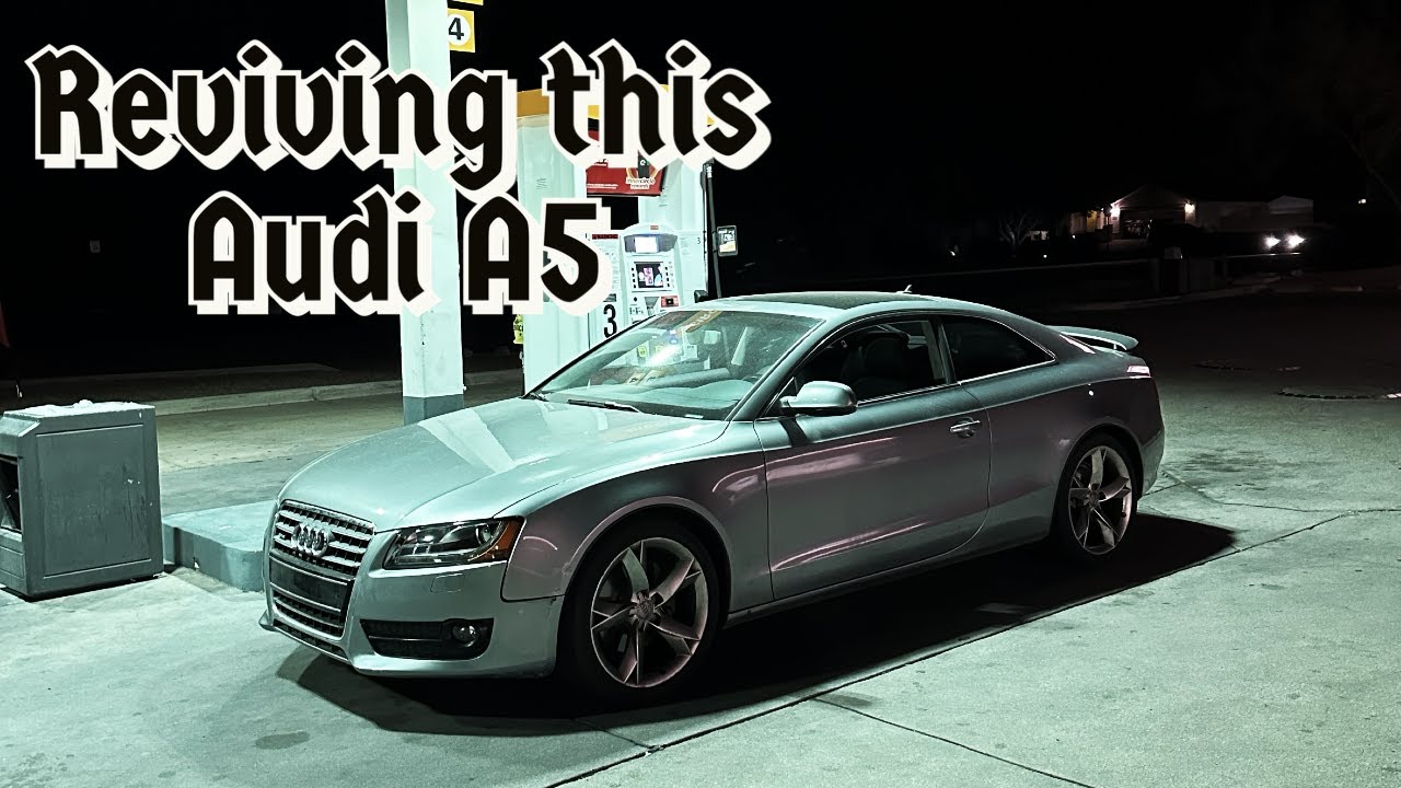 Reviving the Audi A5! Fixing the front end and even a couple upgrades ...