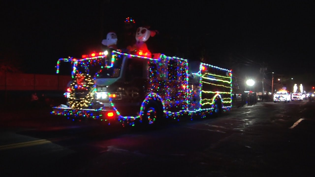 2024 Orangeburg, NY Fire Department Holiday Parade 12/14/24 - YouTube
