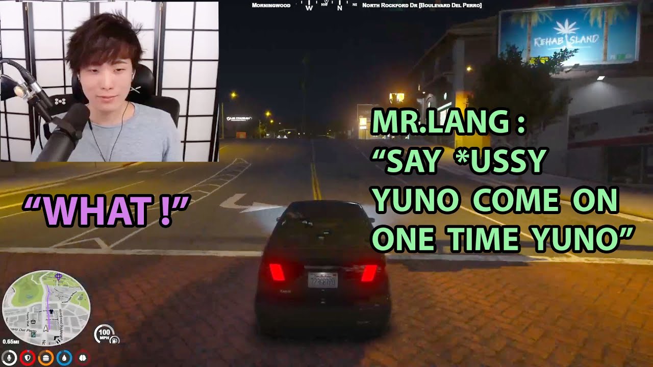 MR.LANG Wants Yuno To Say *USSY - YouTube