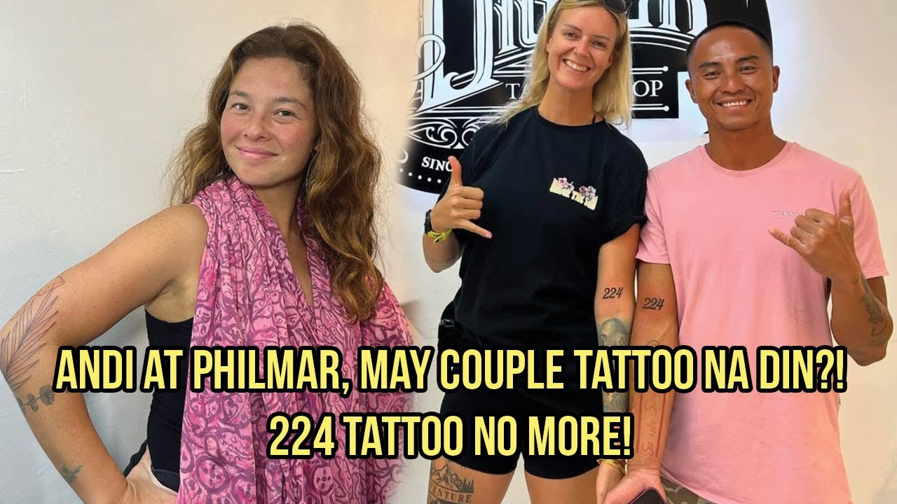 ANDI EIGENMANN AT PHILMAR ALIPAYO, MAY COUPLE TATTOO NA SA WAKAS! 224 ...