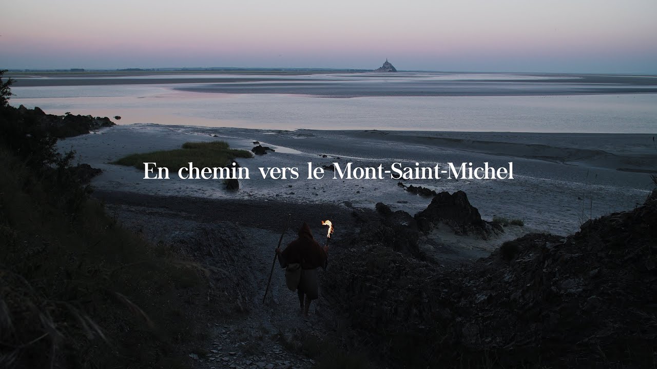 En chemin vers le Mont-Saint-Michel - YouTube