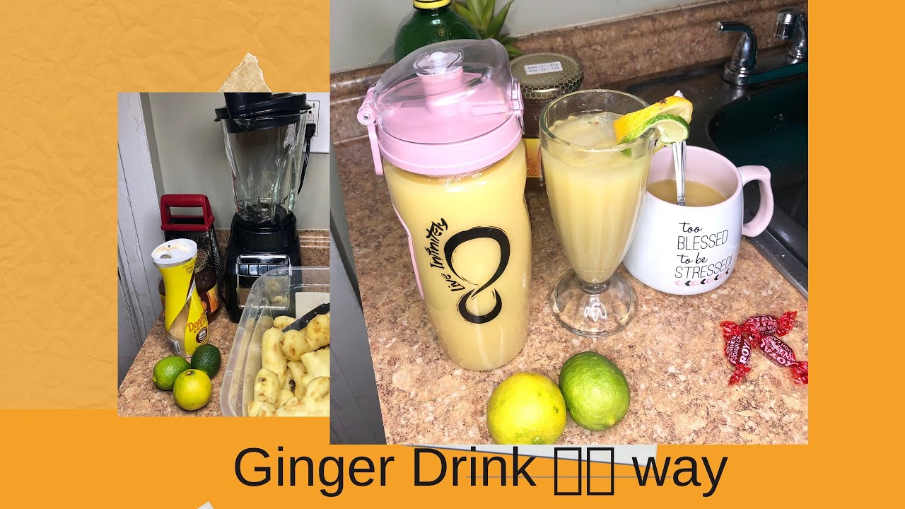 GINGER JUICE (Liberian style) 2 WAYS - YouTube