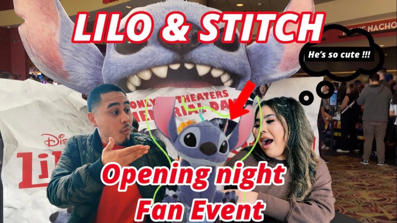 Lilo and Stitch opening night 💙🪐 #stitch #movie #movies #disney - YouTube