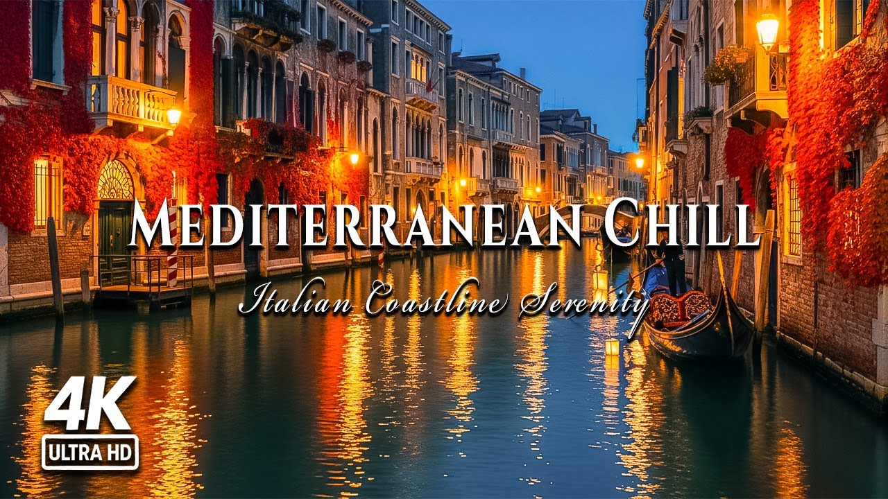 Italian Vibes & Golden Coast 4K | Mediterranean Music for Pure ...