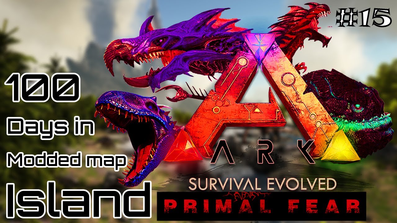 Playing Ark's 100 days in Modded Map of #Island | Day #15 - YouTube