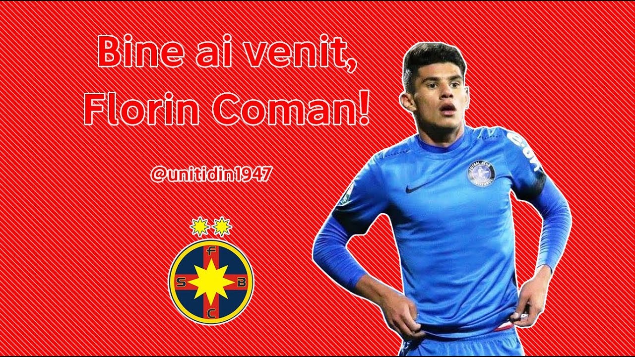 Welcome to FCSB, Florin Coman! - YouTube