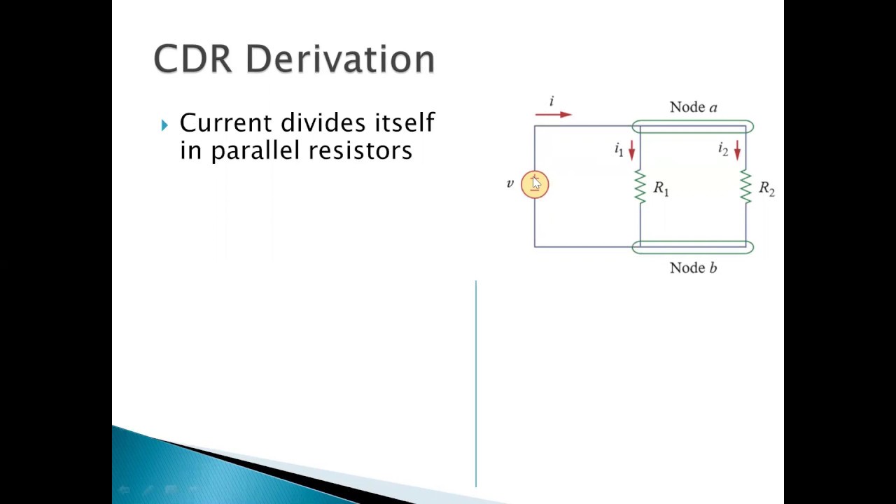 CDR (Current Division Rule) - YouTube