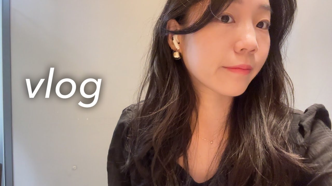 직장인vlog 깁스하고 파크로쉬가고 출근하고 식단하고 강아지랑 놀고 일본어 공부하는 일상 Youtube