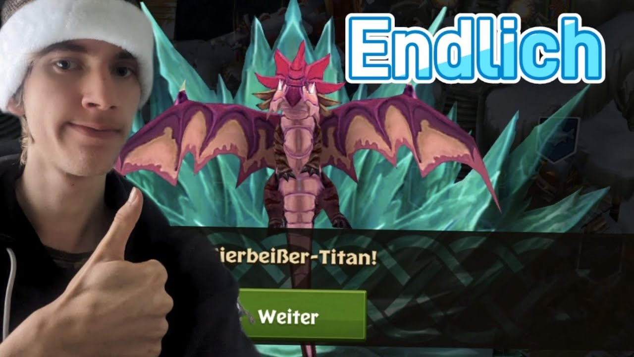 Endlich der Titan Eierbeißer in Aufstieg von Berk. - YouTube