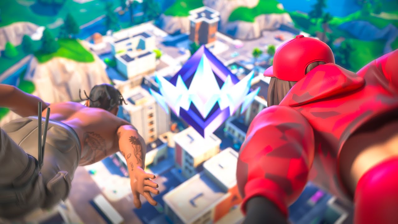 Je RUSH la CLASSÉ UNREAL à TILTED avec WAZZ sur FORTNITE !! 🤺 - YouTube