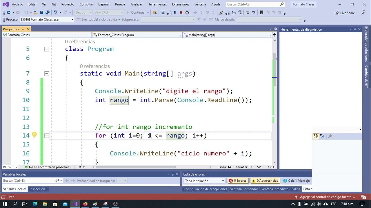 Clase 3 - Ciclo For y Ciclo While. Bonus track: TryParse. - YouTube