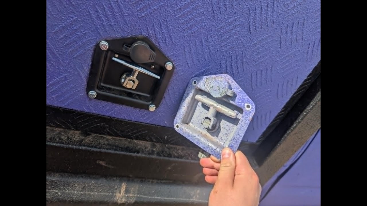 Changing Canopy Locks - YouTube
