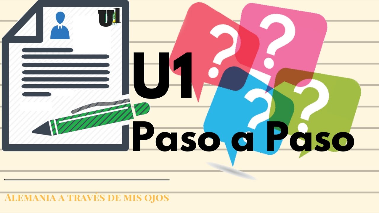 Formulario U1 Paso a Paso - YouTube