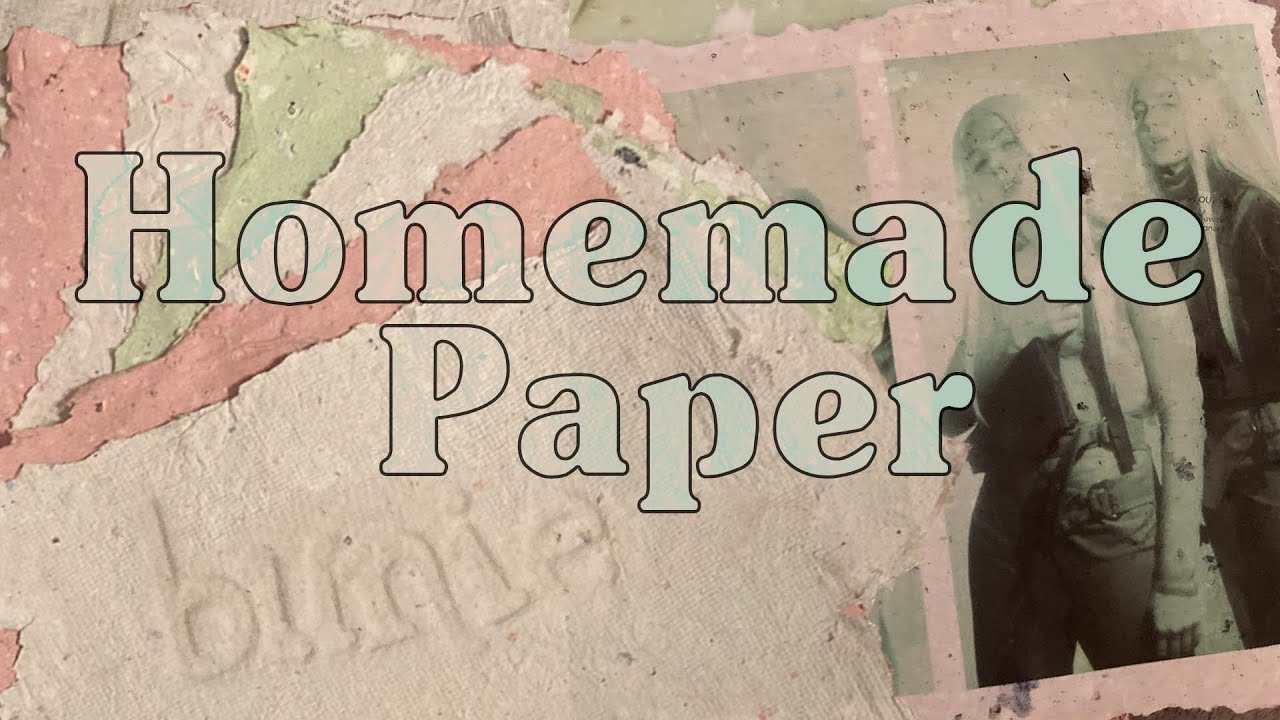 How To Make Your Own Paper | DIY Recycled Paper for Photography Prints ...