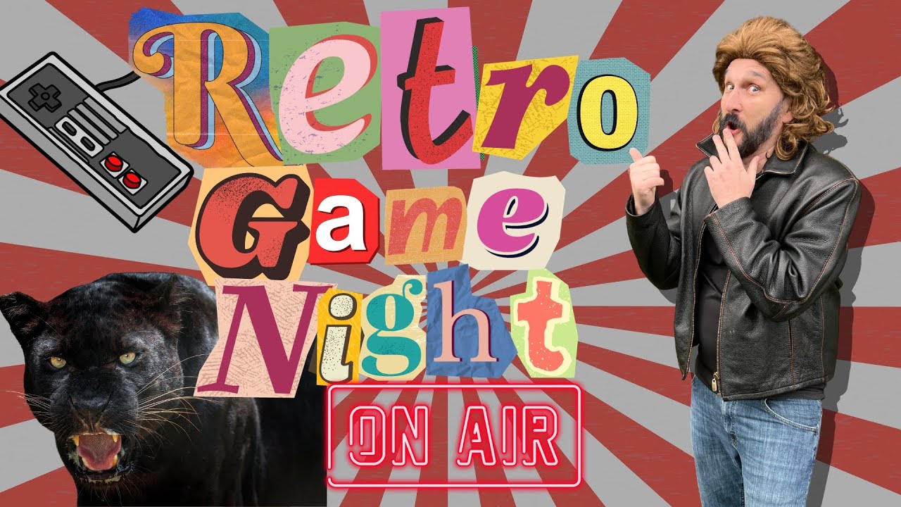 Retro Game Night : Nathan Plays the Classic Games of the Past - YouTube