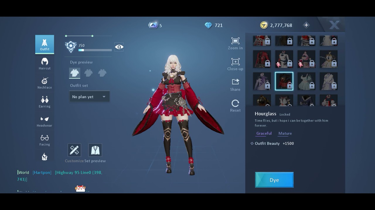 Dragon Raja outfit preview for keiko - YouTube