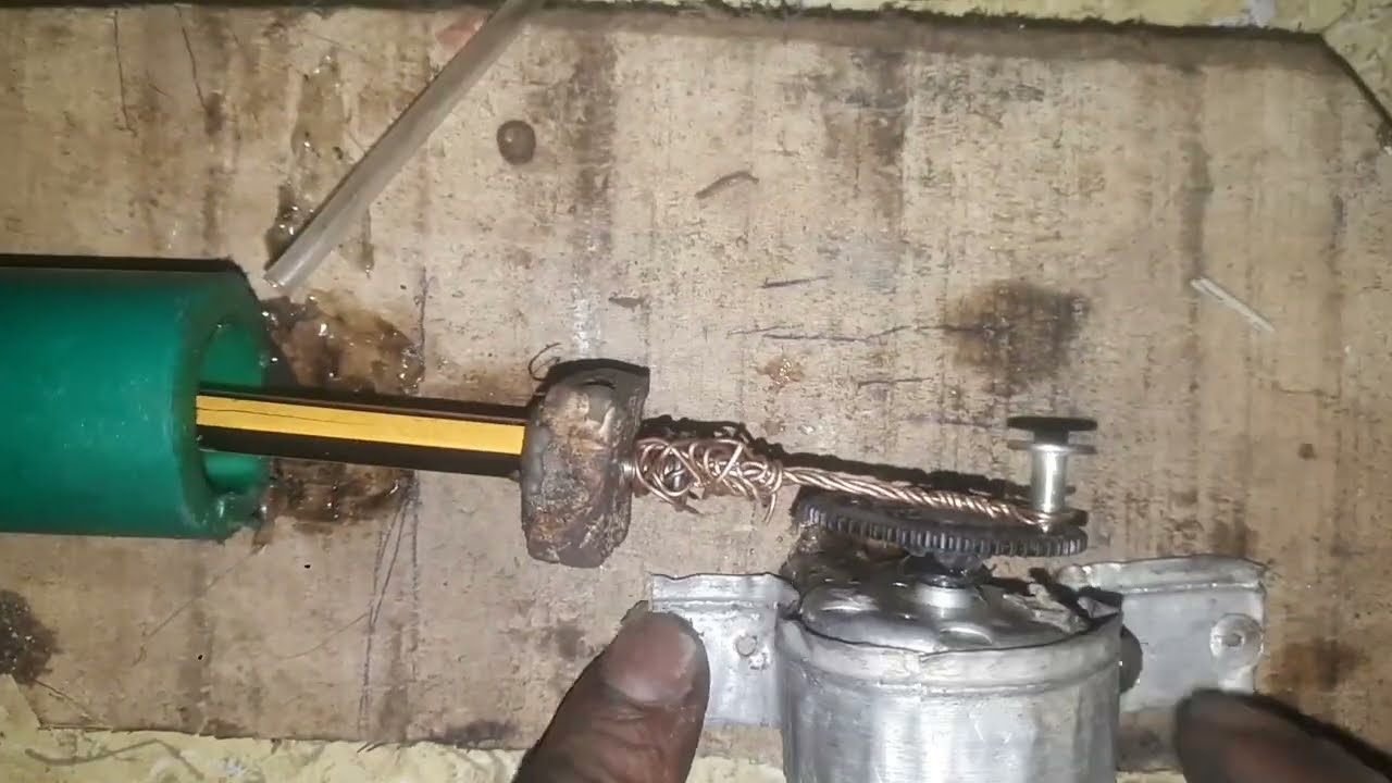 DIY simple aire pump with old pvc pipe - YouTube